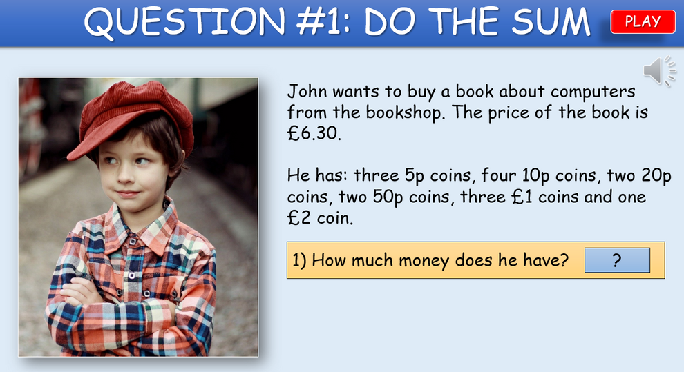 Money - Grade 3-5 PowerPoint Lesson with Audio – Teacher Val