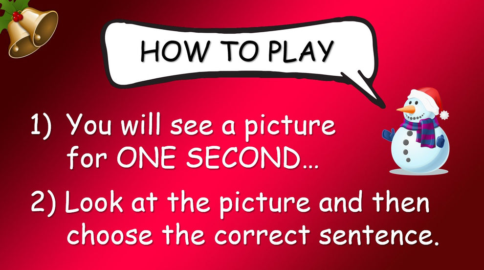 New Year's Resolutions PPT Sentence Game – Teacher Val