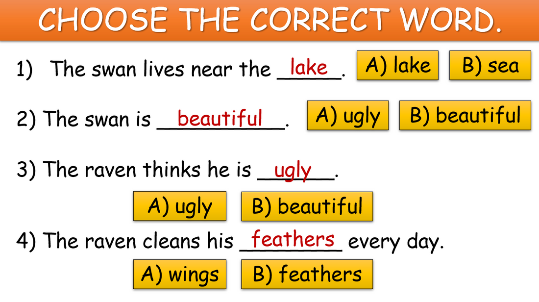 The Raven and the Swan - Grade 4-6 PowerPoint Lesson + Storyboard Temp ...