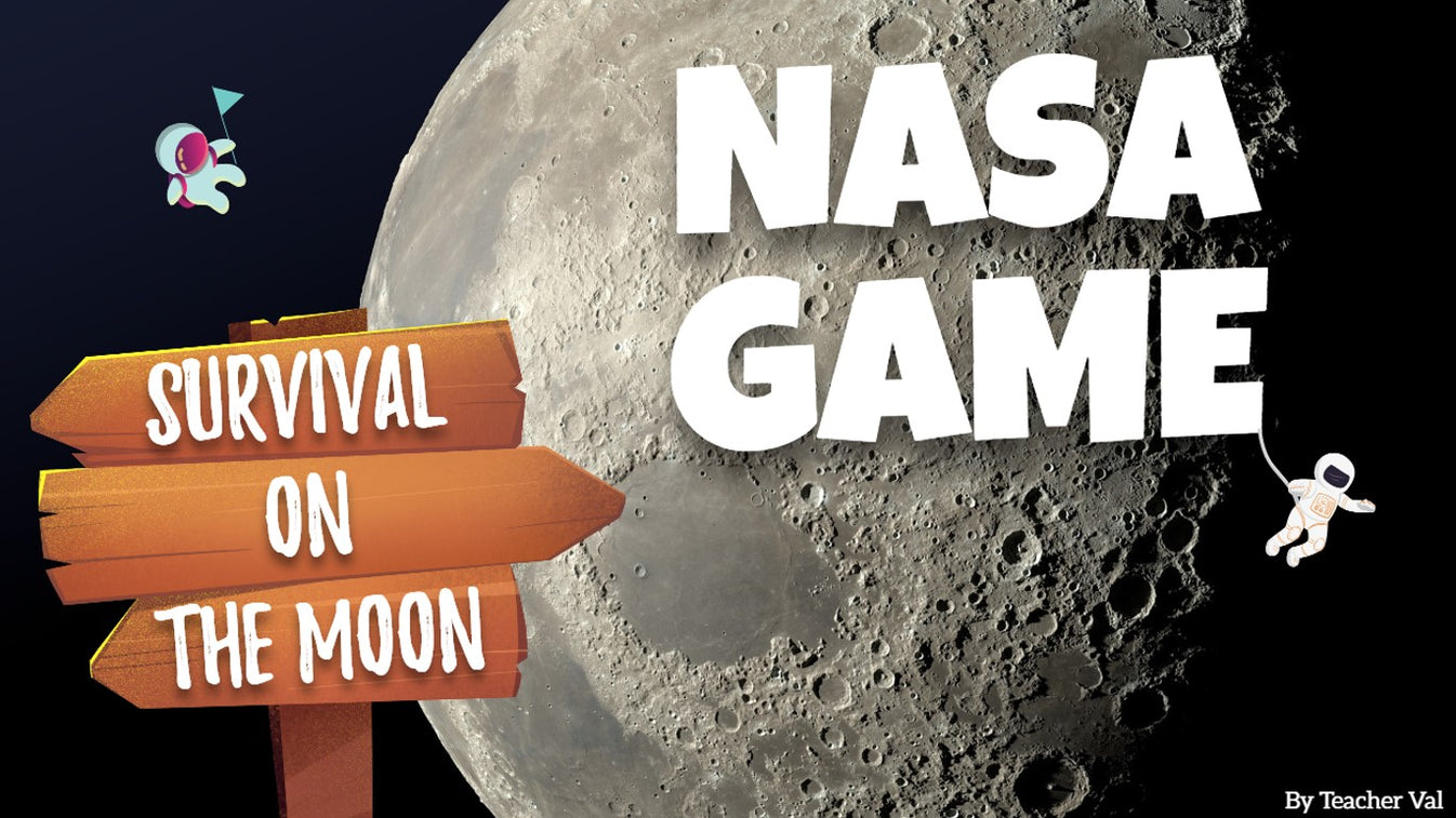NASA Moon Survival Game Vocabulary and Handouts – Teacher Val