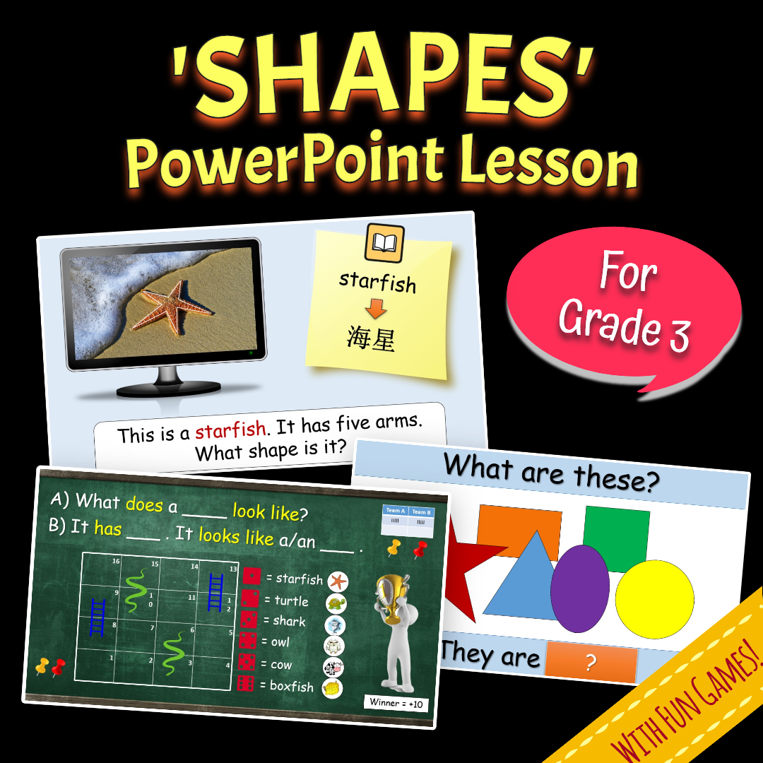 Shapes - Grade 3 PowerPoint Lesson – Teacher Val