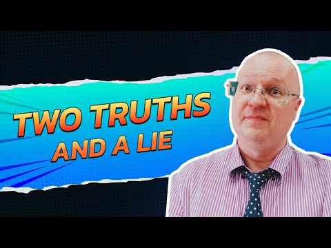 "Two Truths and a Lie" PPT Game Template – Teacher Val